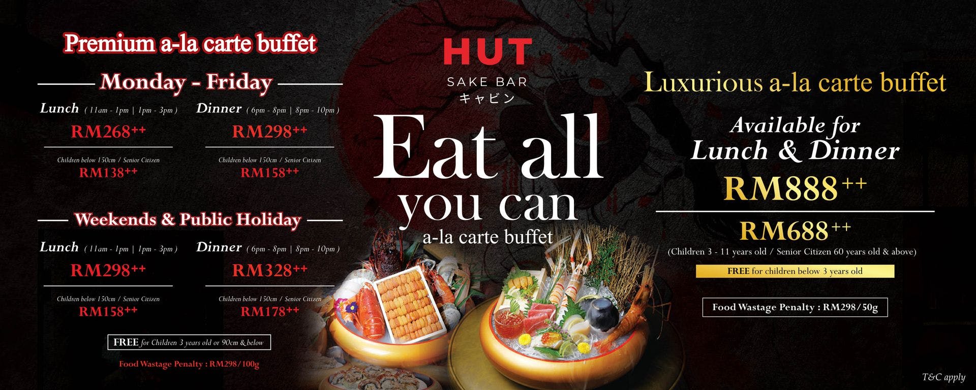 Hut Sake Bar | Book Now! - inline online bookings
