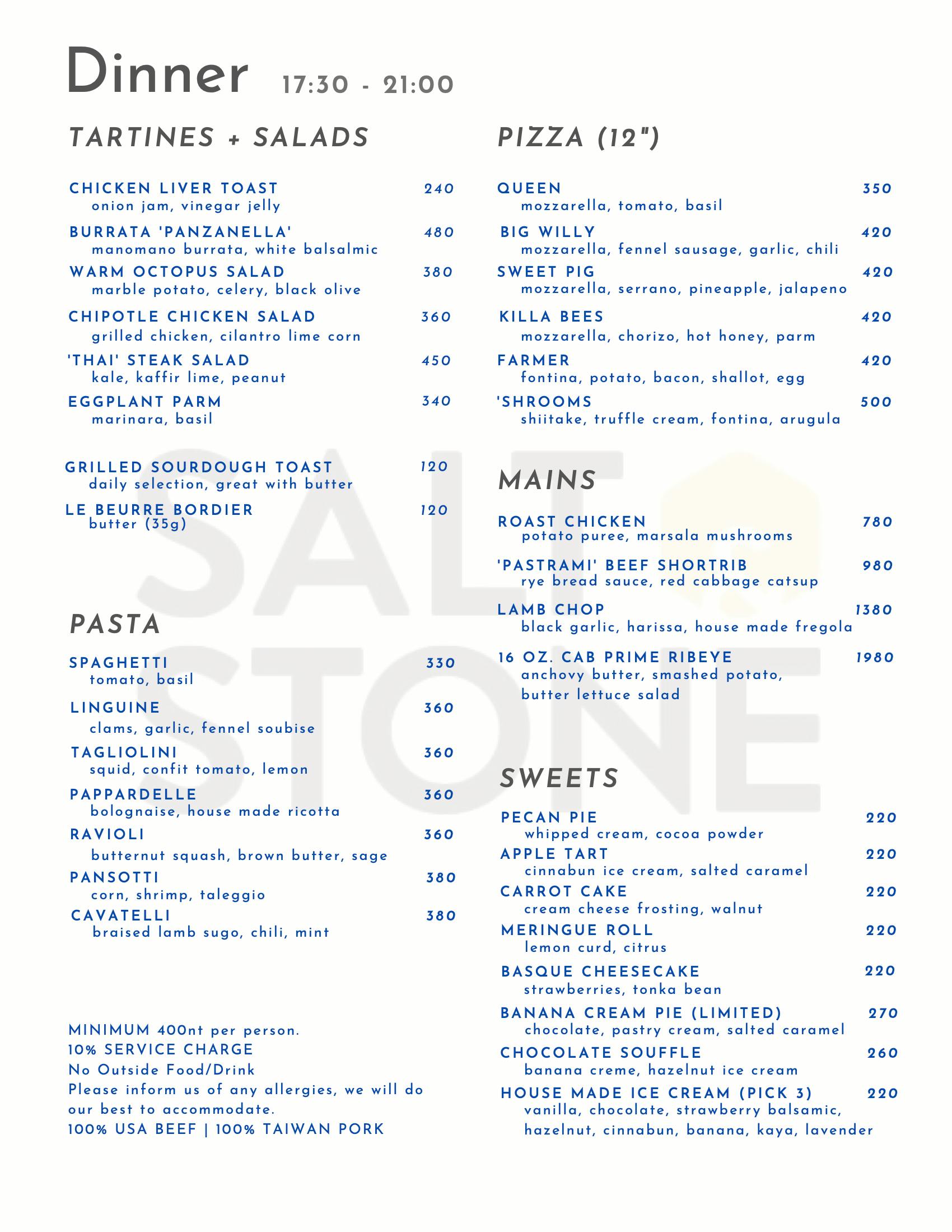 Salt and Stone | 立即訂位！inline 線上訂位預約