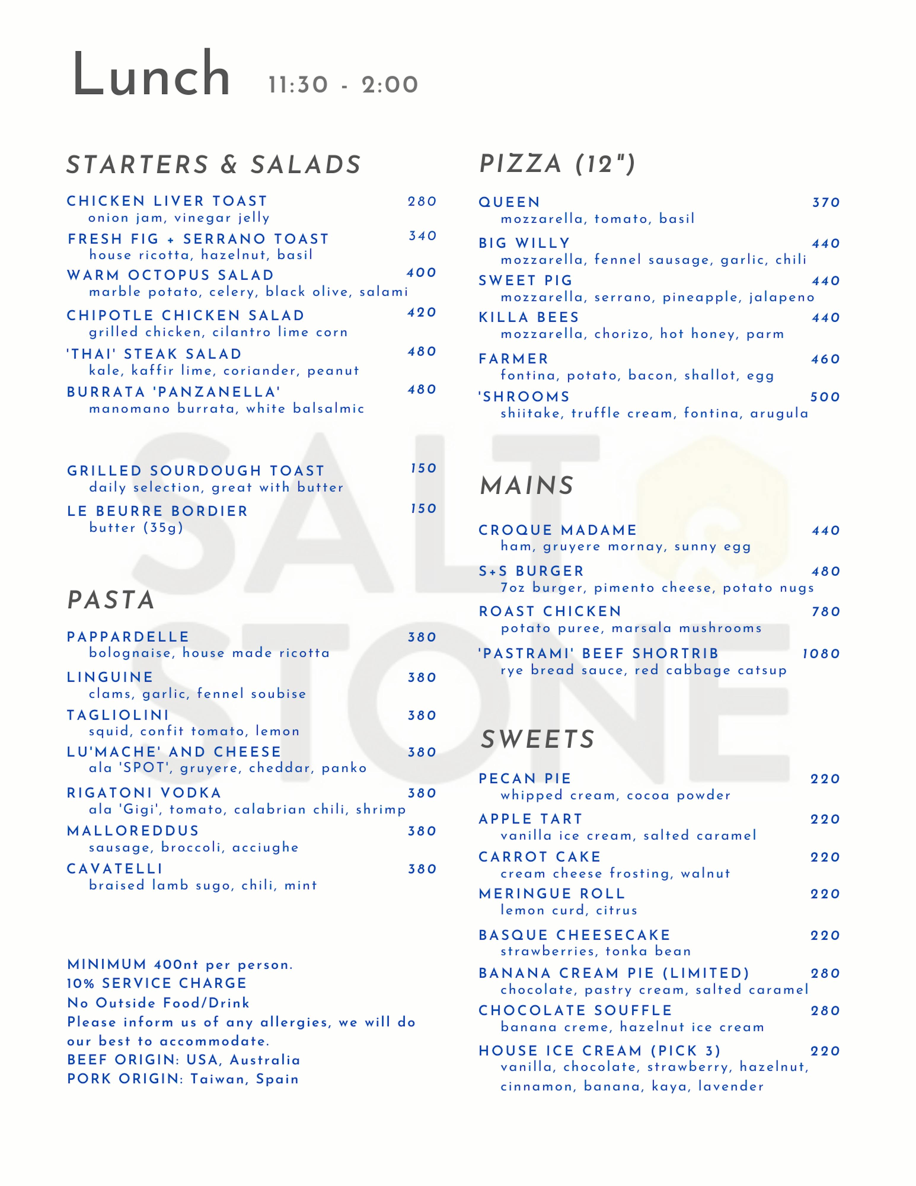 Salt and Stone | Book Now! - inline online bookings