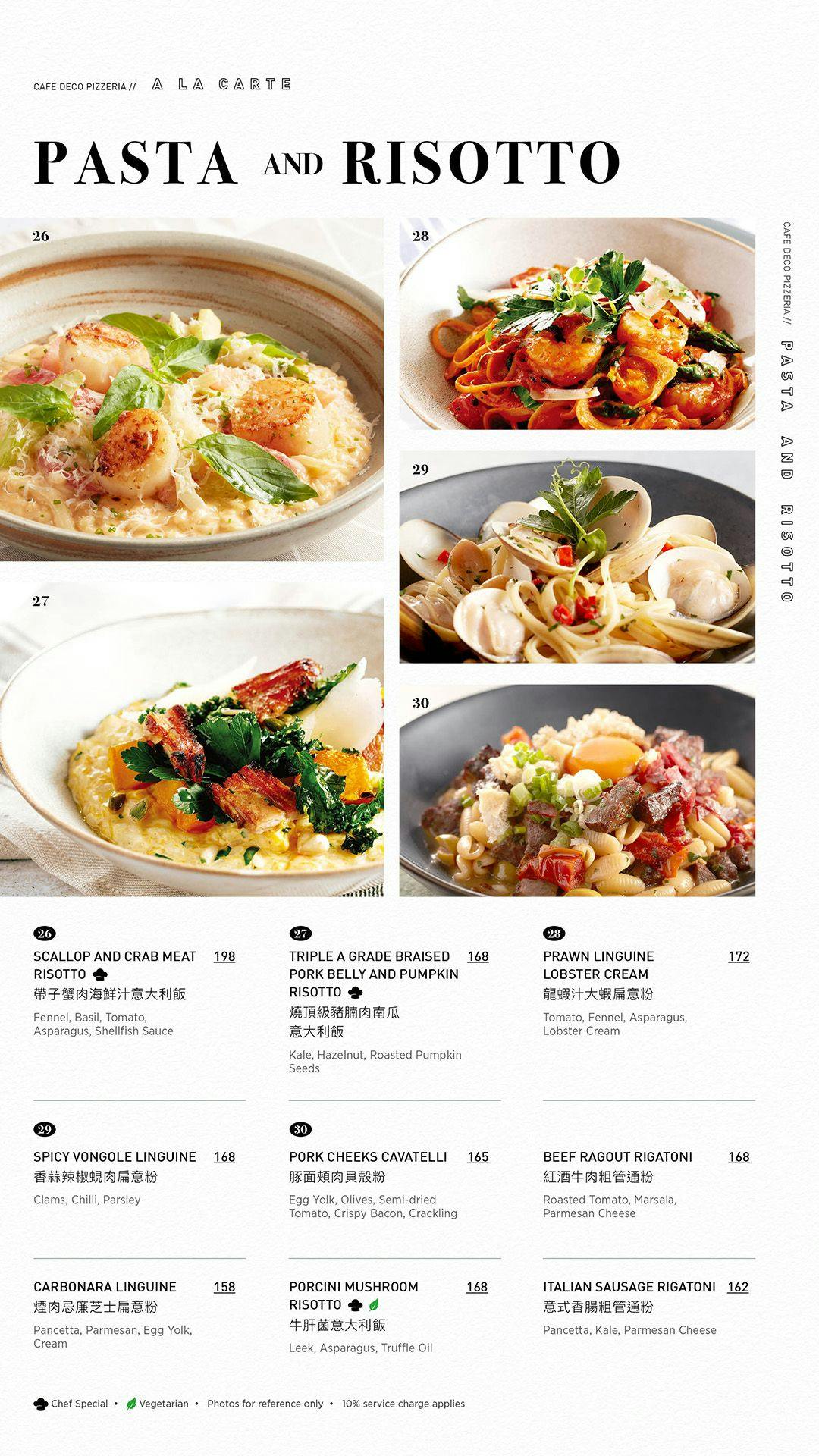 Cafe Deco Pizzeria ELEMENTS | Book Now! - inline online bookings