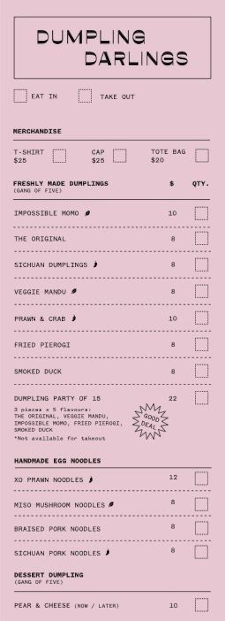 Dumpling Darlings Circular Road | Book Now! - inline online bookings