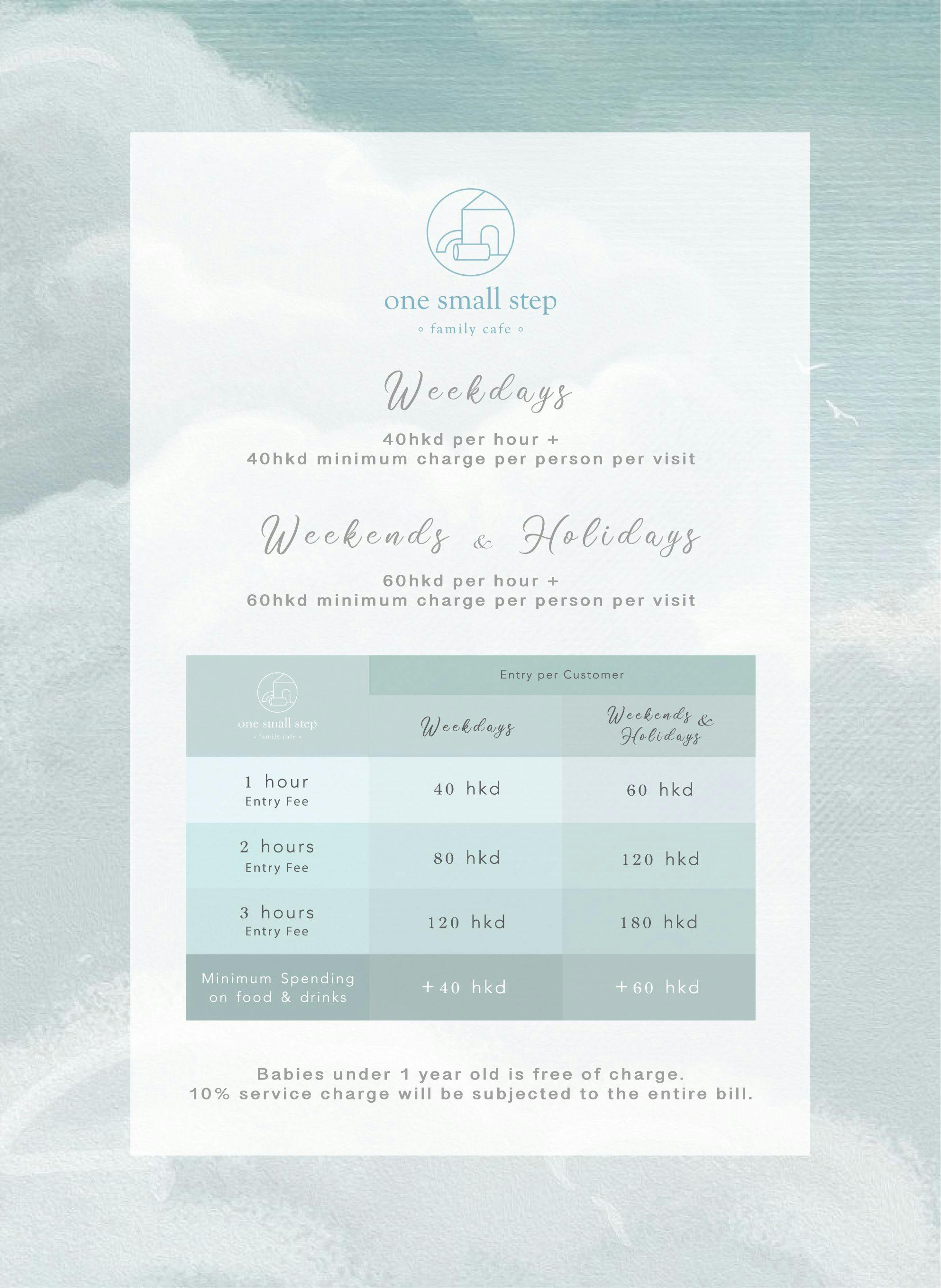 One Small Step | Book Now! - inline online bookings