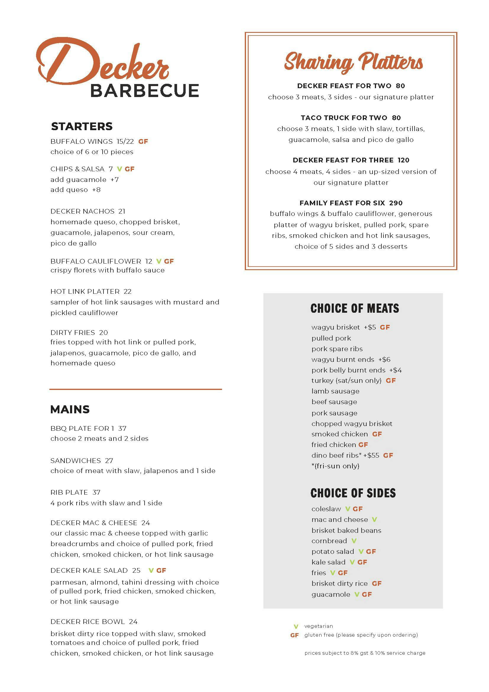 Decker Barbecue Robertson Quay | Book Now! - inline online bookings