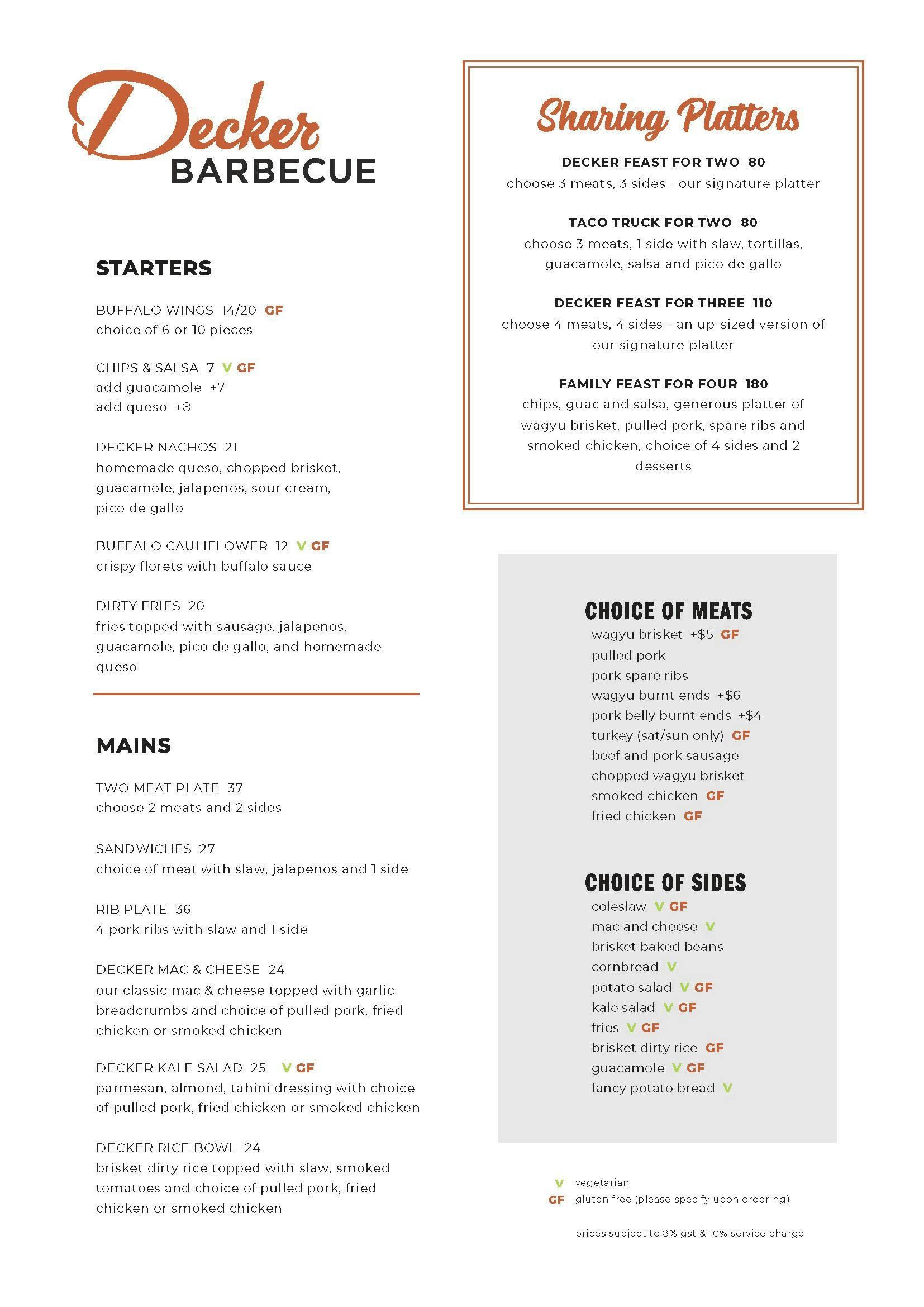 Decker Barbecue Robertson Quay | Book Now! - inline online bookings