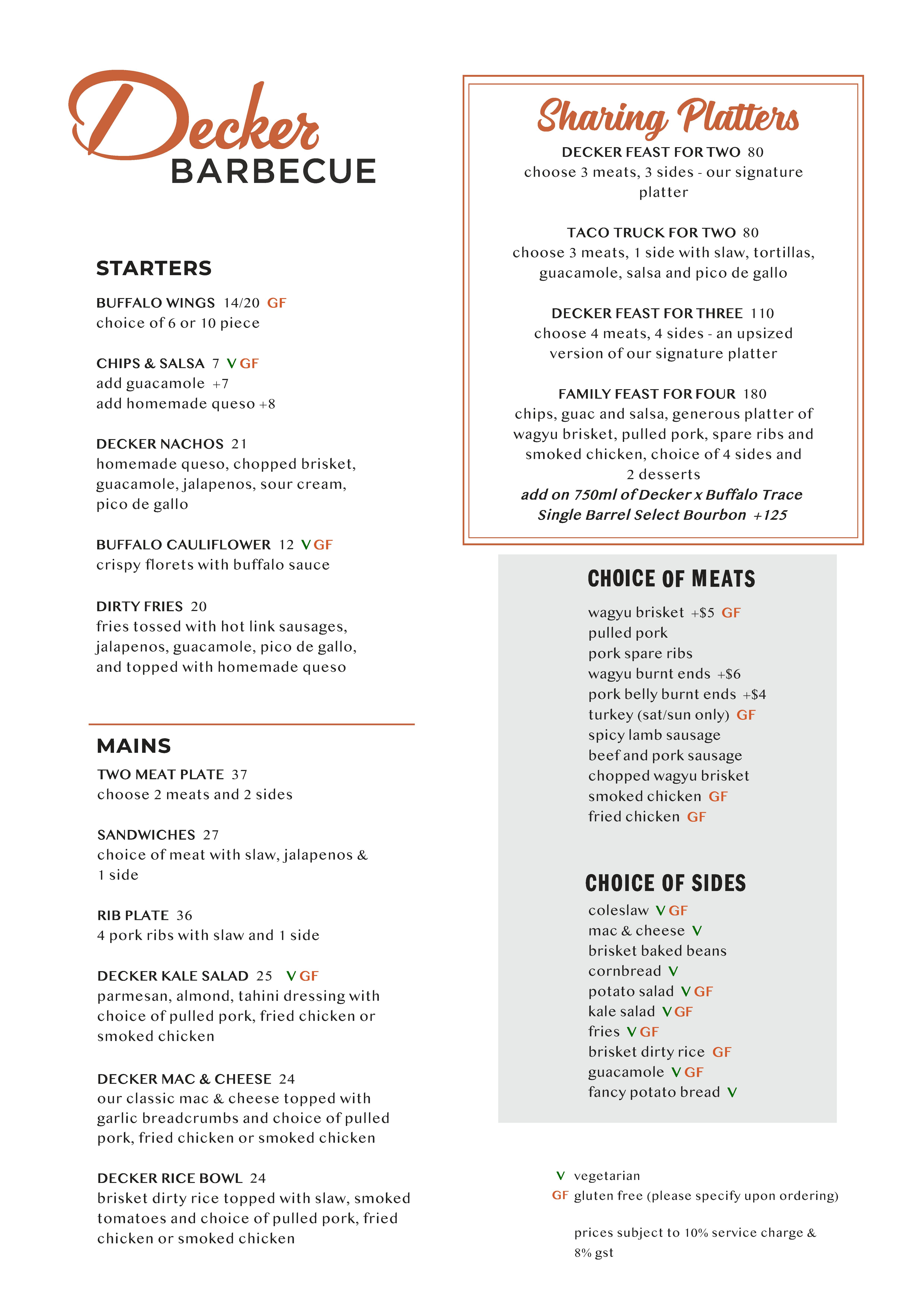 Decker Barbecue Robertson Quay | Book Now! - inline online bookings