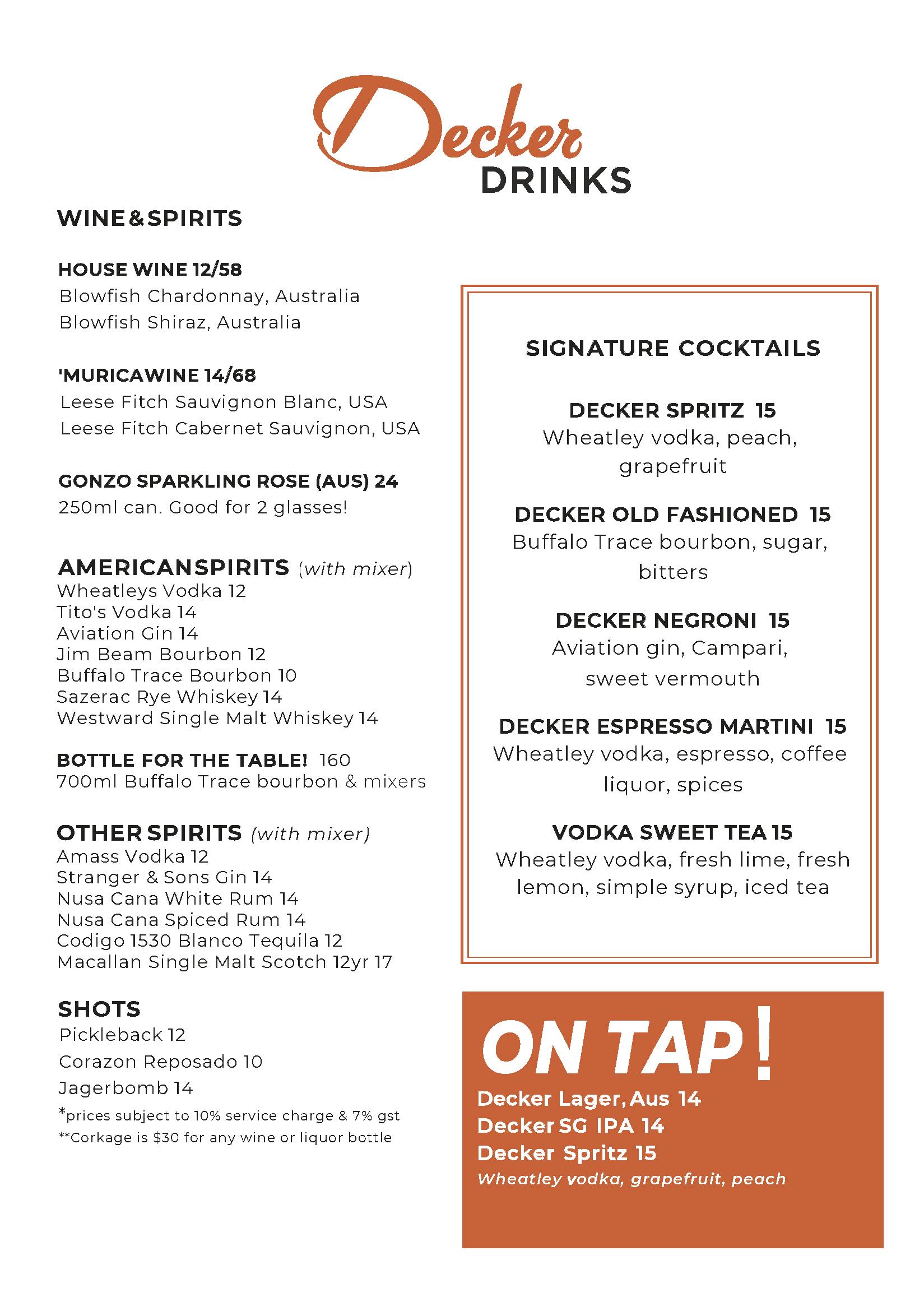 Decker Barbecue Robertson Quay | Book Now! - inline online bookings