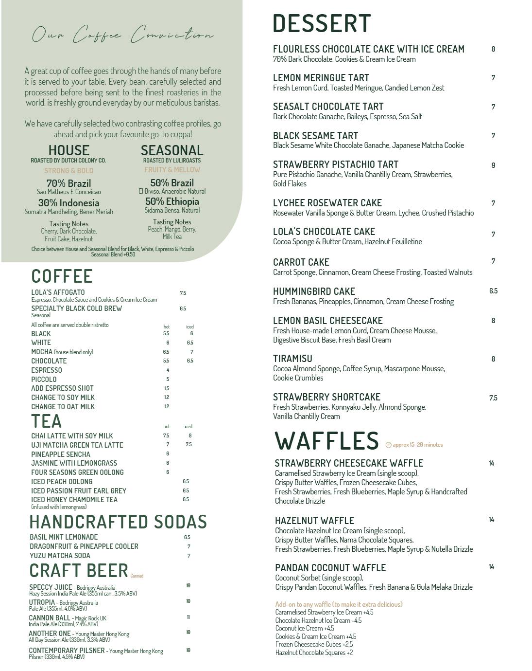 Lola's @ Kovan | Book Now! - inline online bookings