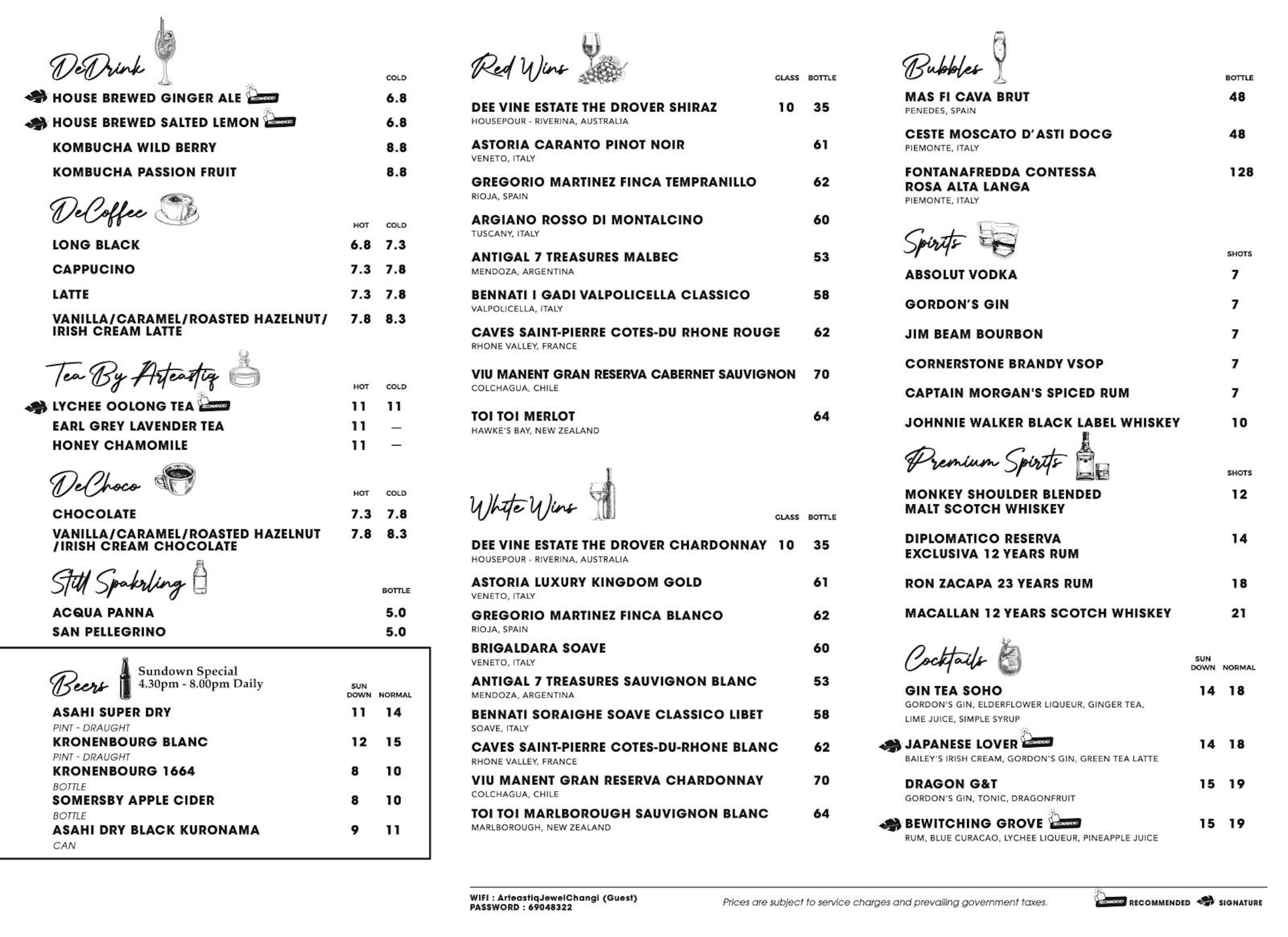 Arteastiq DePatio @ Jewel | Book Now! - inline online bookings