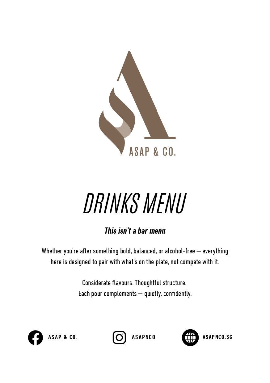 ASAP & Co @ Telok Ayer Street | Book Now! - inline online bookings