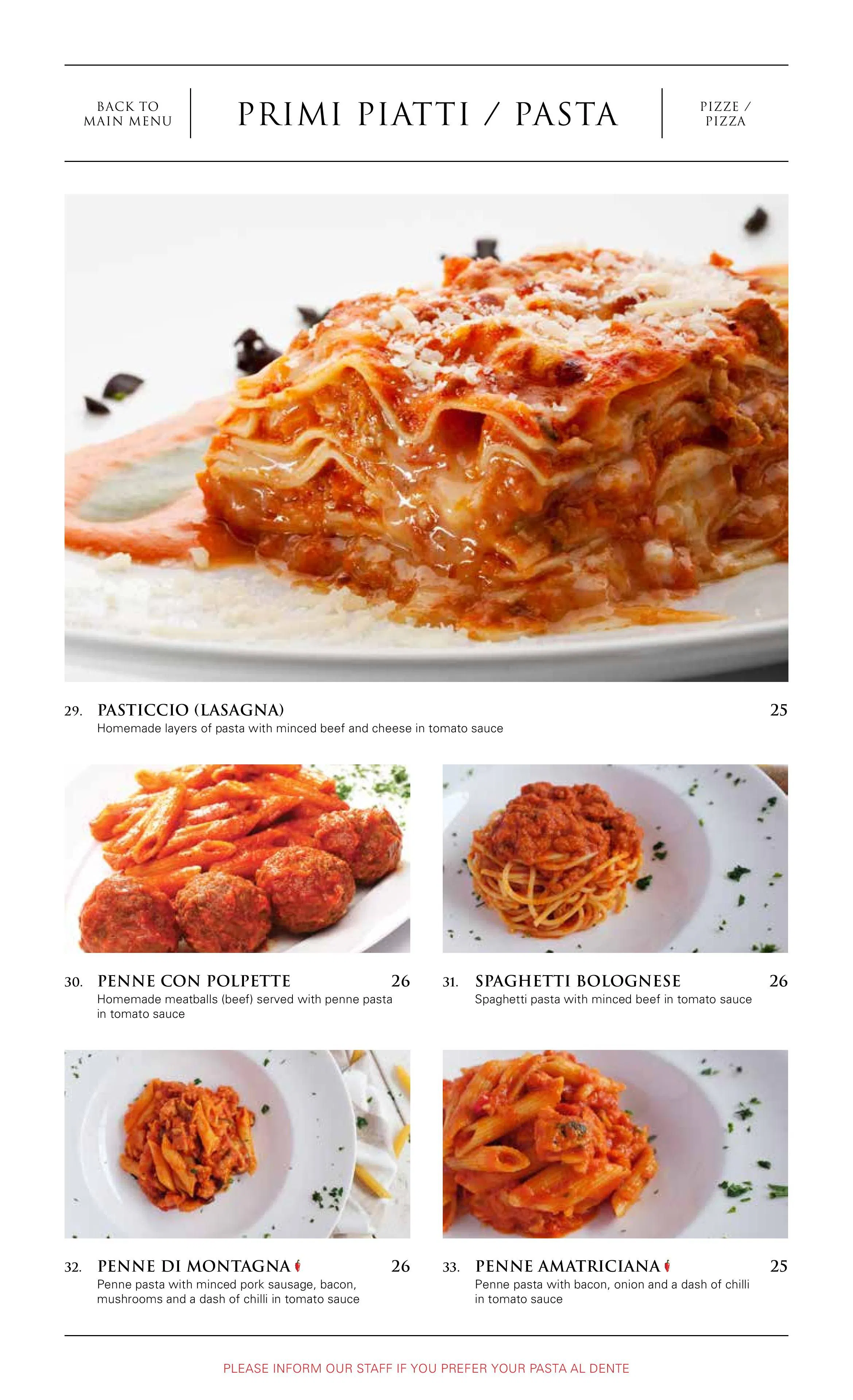 Al Forno East Coast | Book Now! - inline online bookings