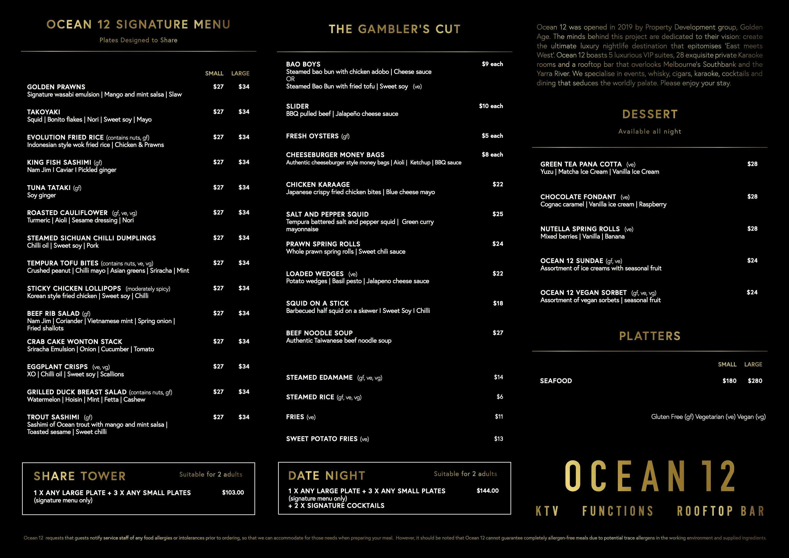 Ocean 12 Terrace | Book Now! - inline online bookings