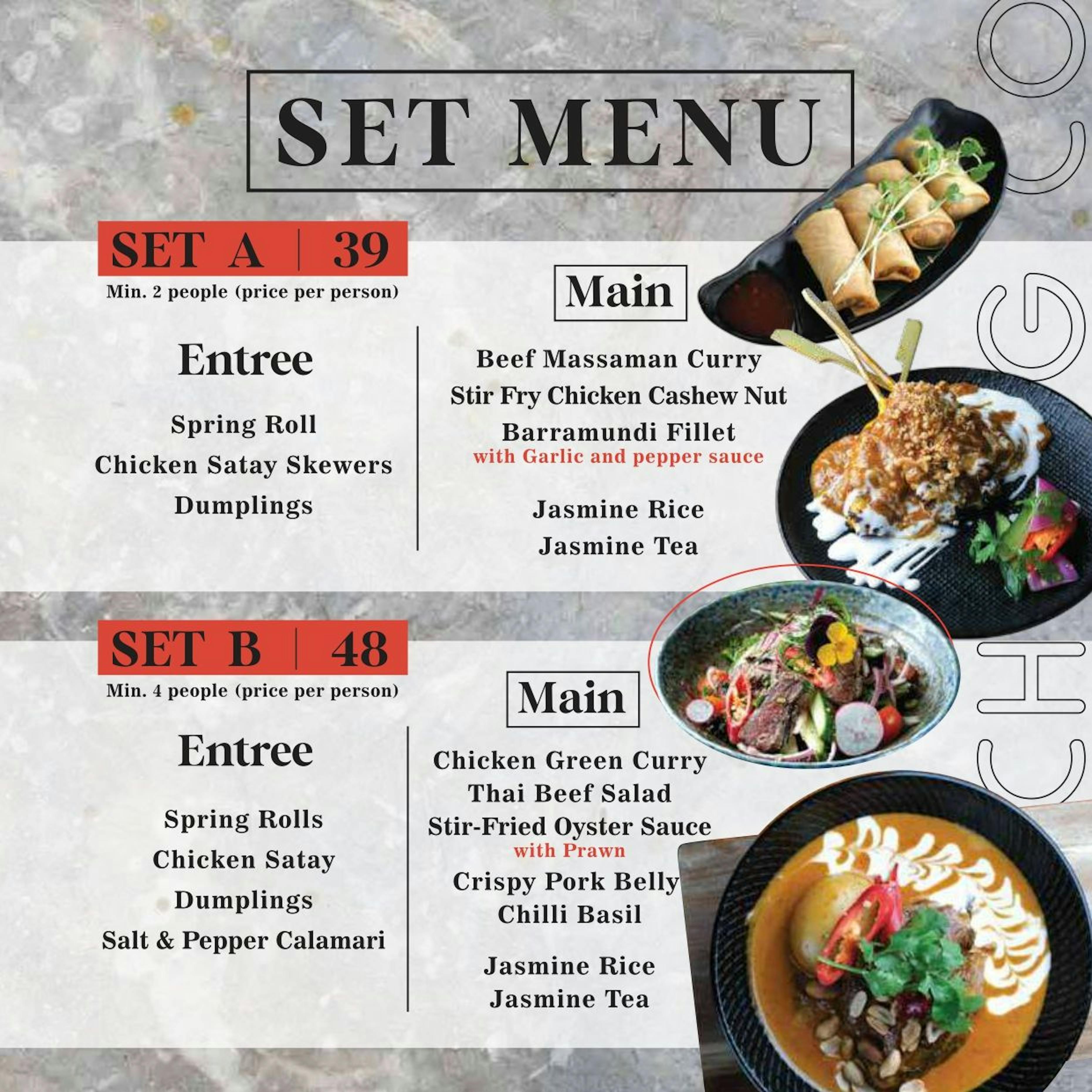 Chong Co Thai Restaurants Toowoomba | Book Now! - inline online bookings