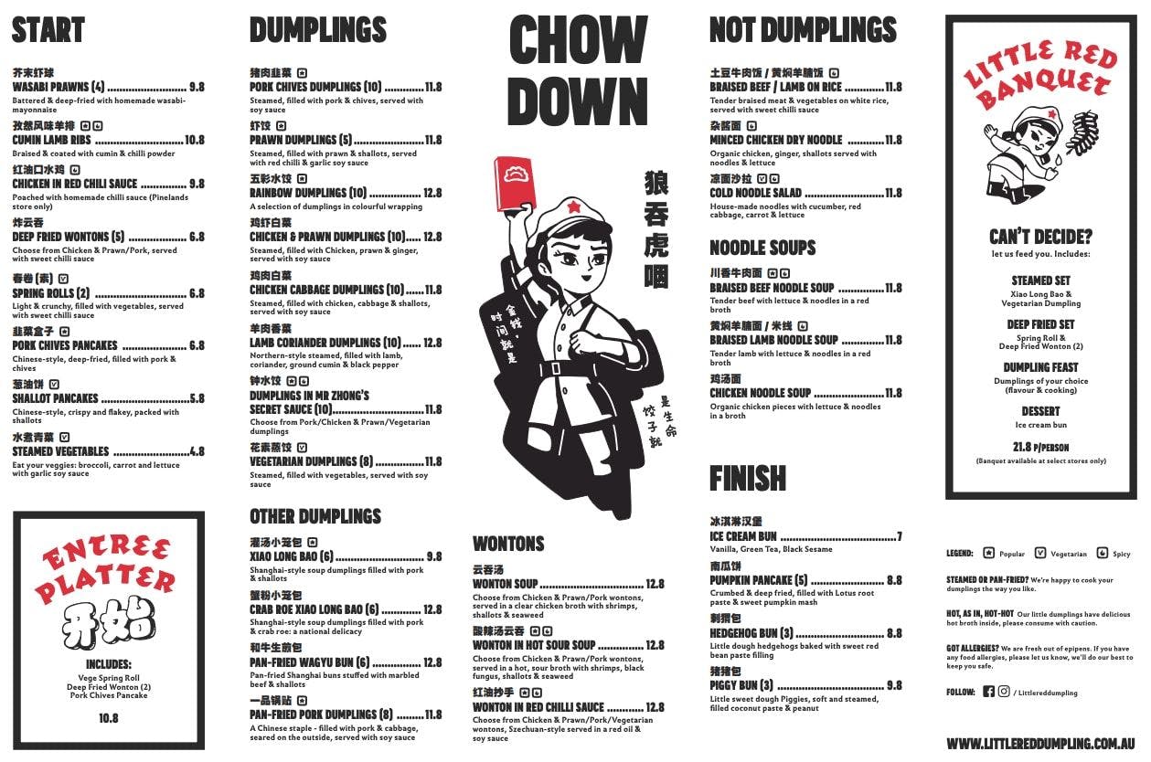Little Red Dumpling Victoria Point | Book Now! - inline online bookings