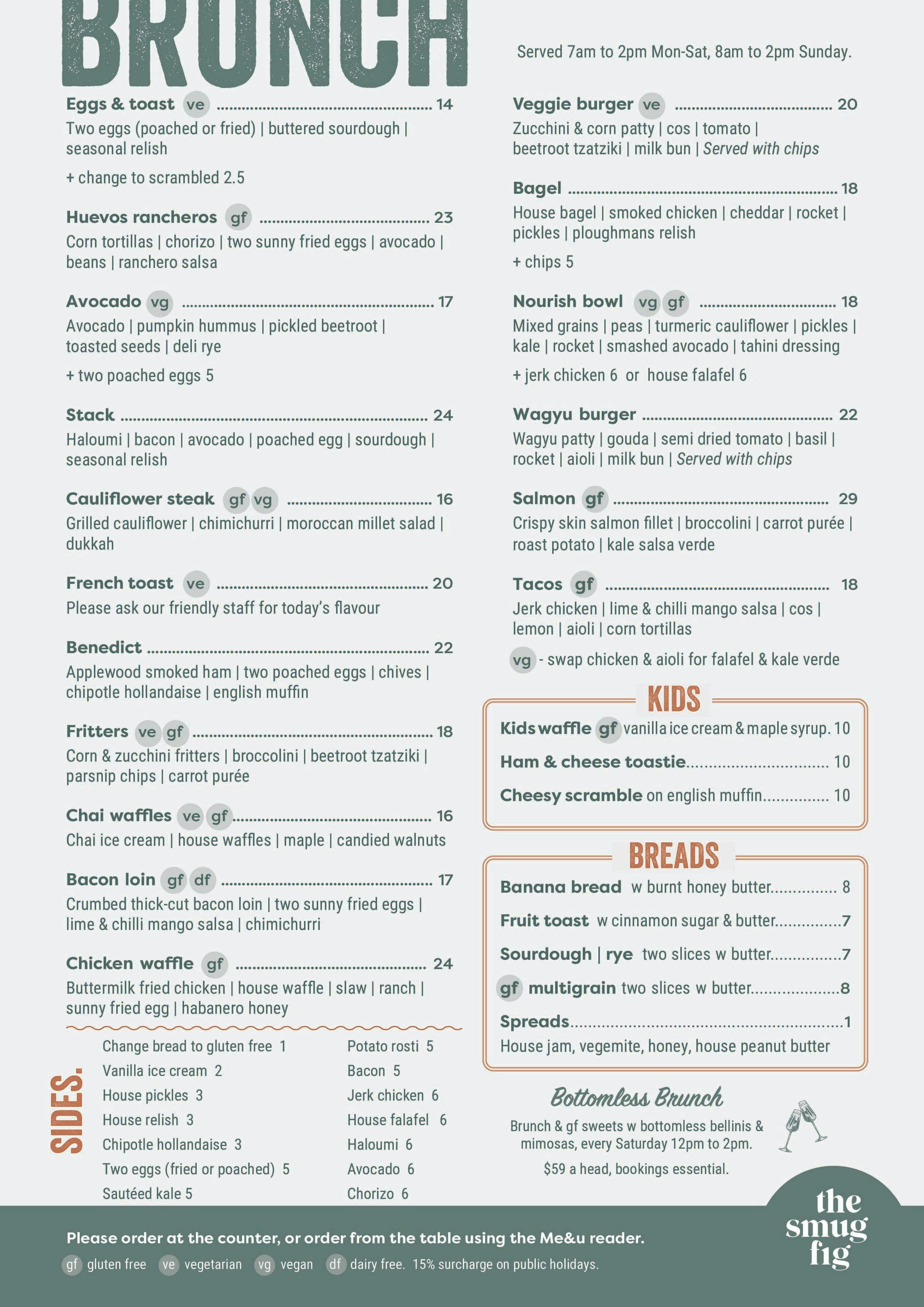 The Smug Fig Kitchen & Social | Book Now! - inline online bookings