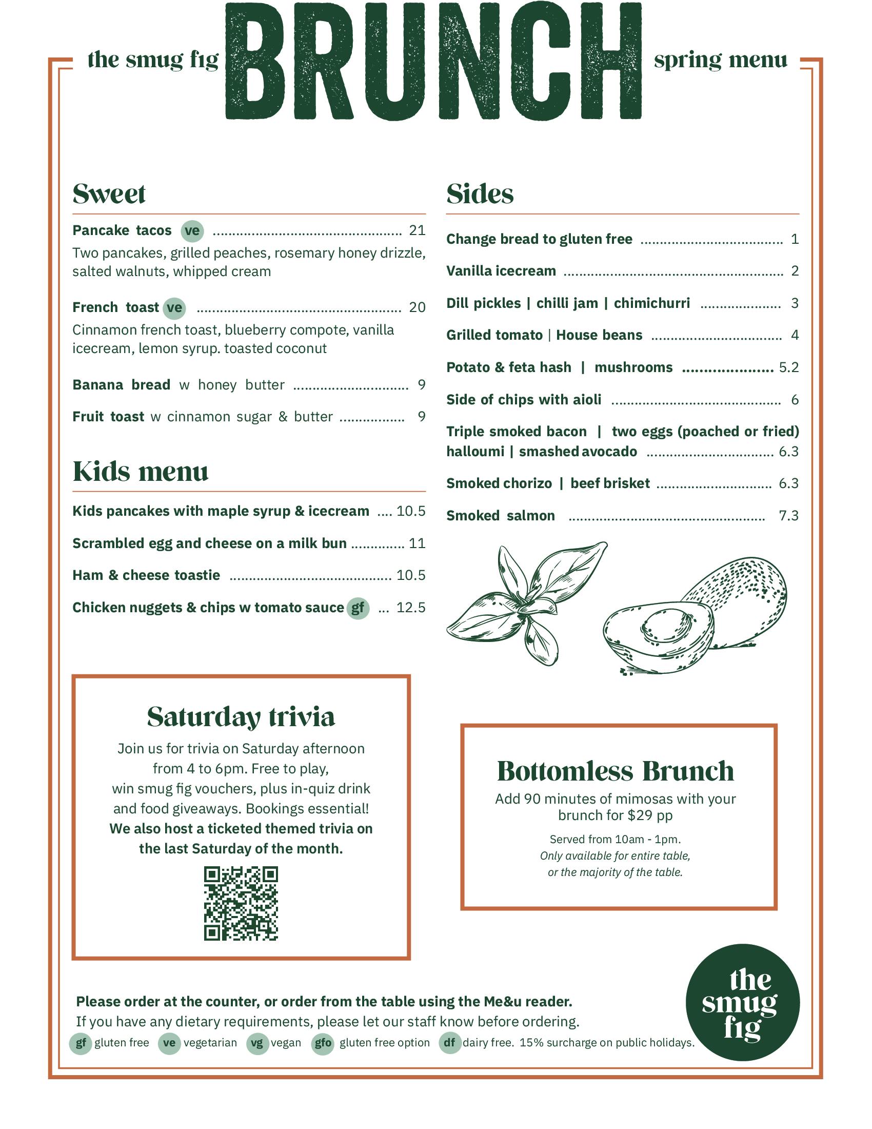 The Smug Fig Kitchen & Social | Book Now! - inline online bookings