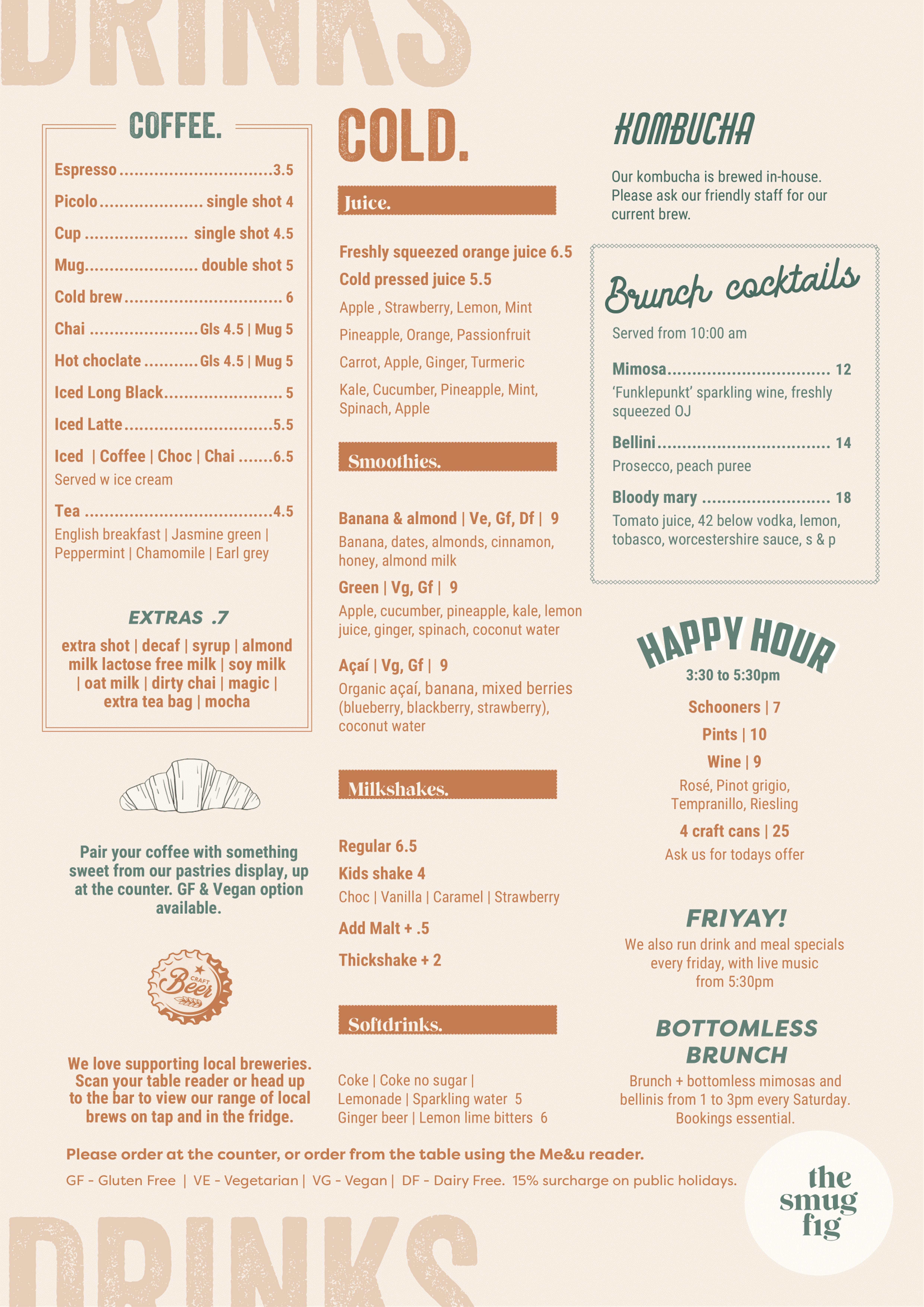 The Smug Fig Kitchen & Social | Book Now! - inline online bookings