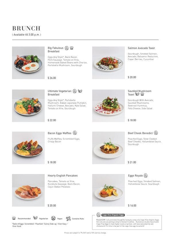 PAZZION Café @ Takashimaya | Book Now! - inline online bookings