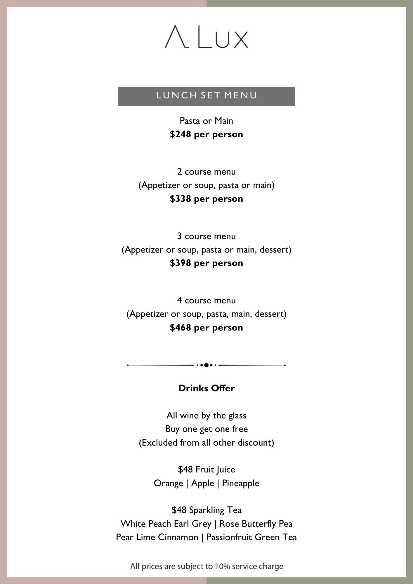 A Lux | Book Now! - inline online bookings