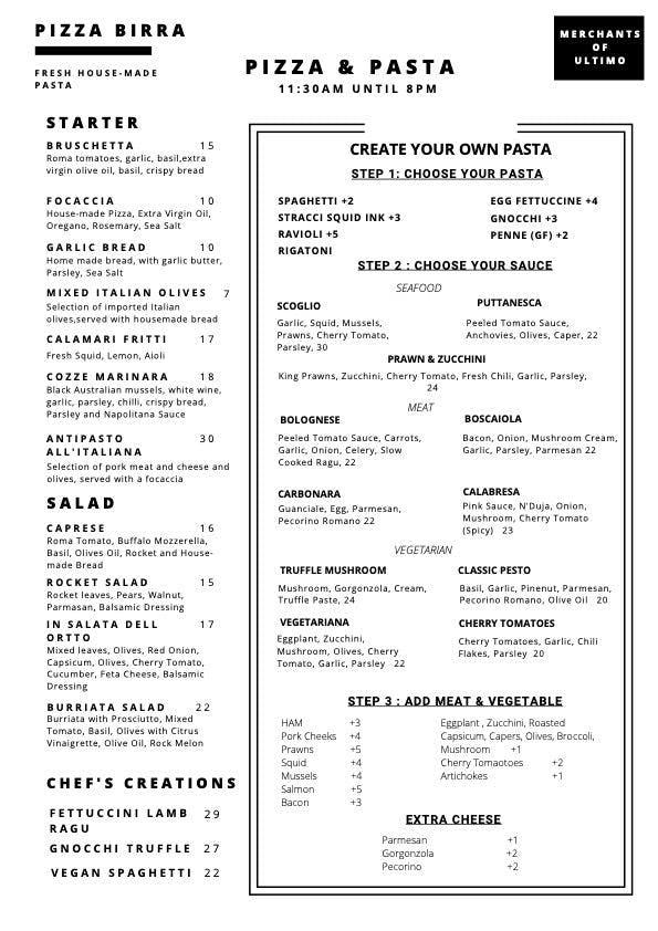 Merchants of Ultimo | Book Now! - inline online bookings