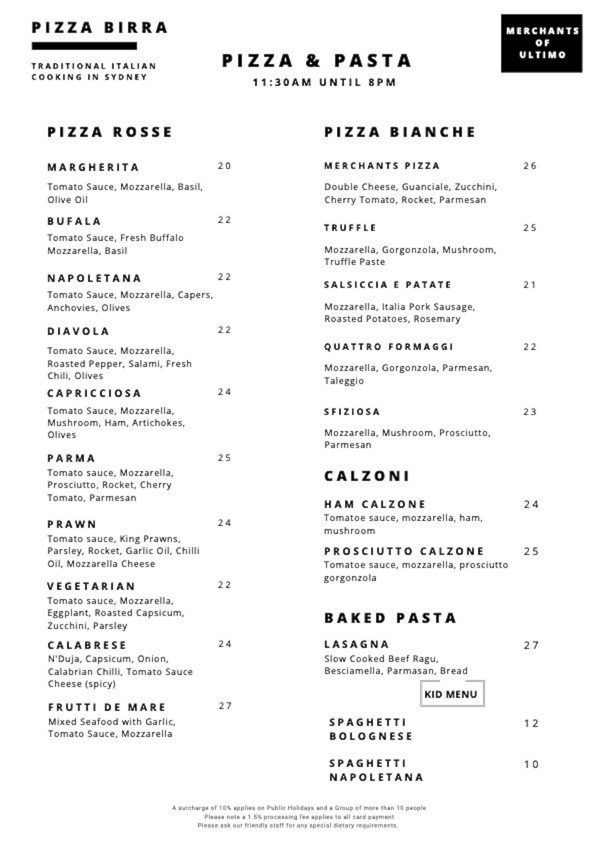 Merchants of Ultimo | Book Now! - inline online bookings