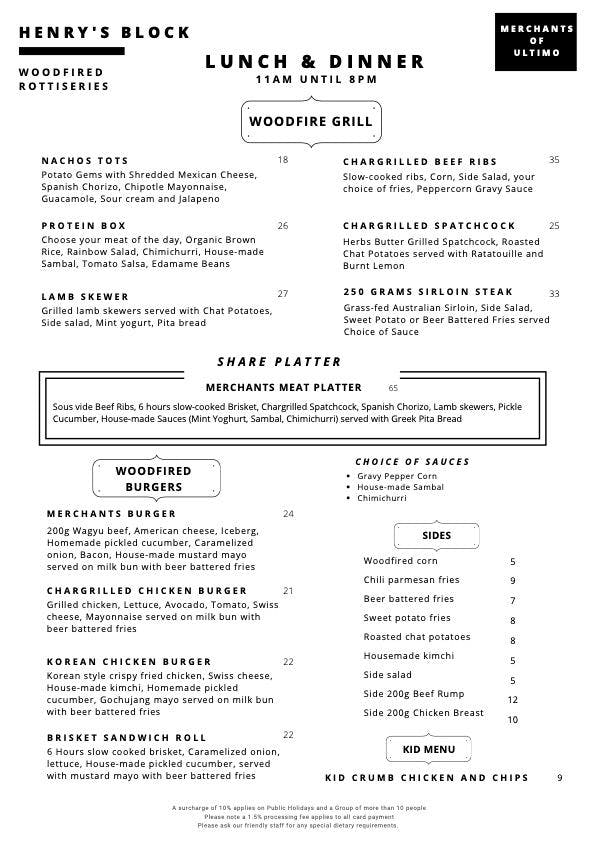 Merchants of Ultimo | Book Now! - inline online bookings