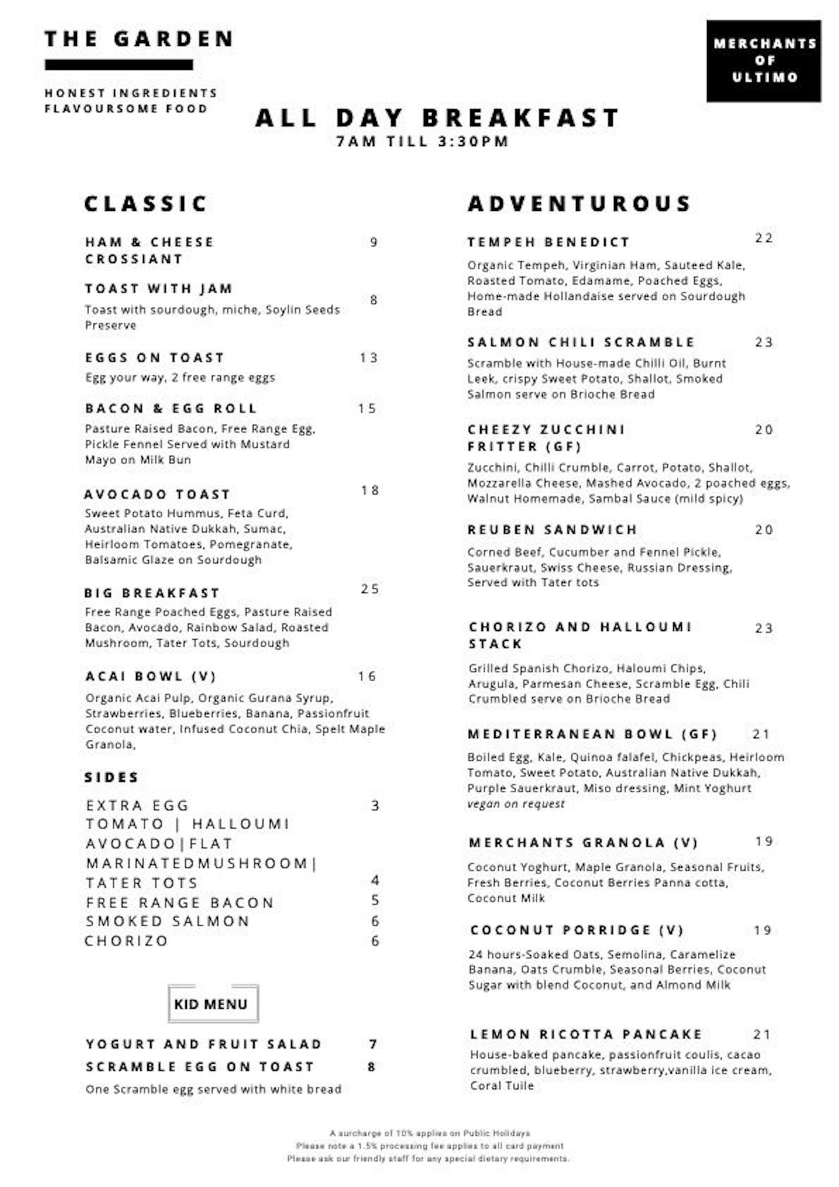 Merchants of Ultimo | Book Now! - inline online bookings