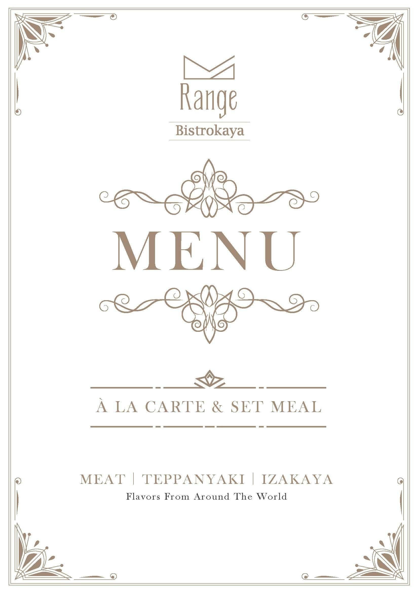 Range Bistrokaya | Book Now! - inline online bookings