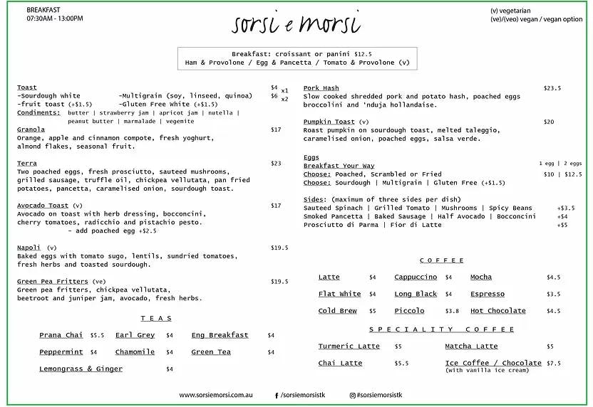 Sorsi e Morsi | Book Now! - inline online bookings