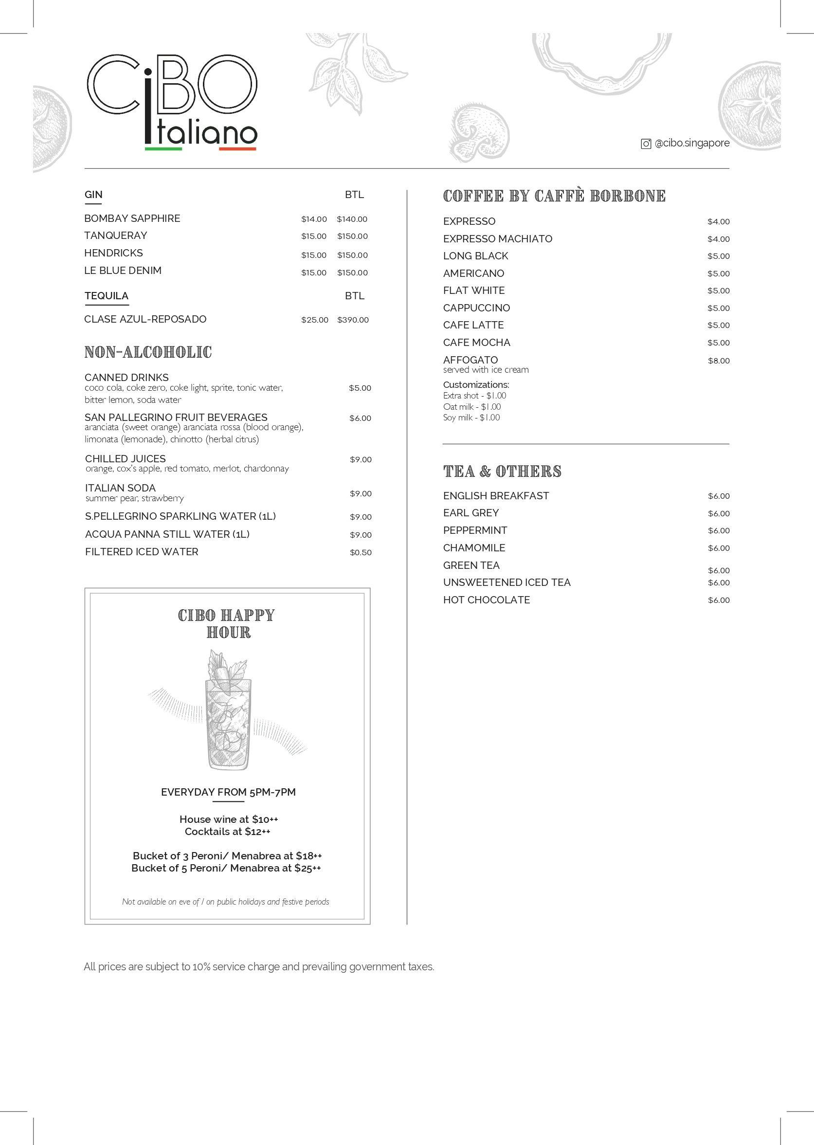 Cibo Italiano | Book Now! - inline online bookings