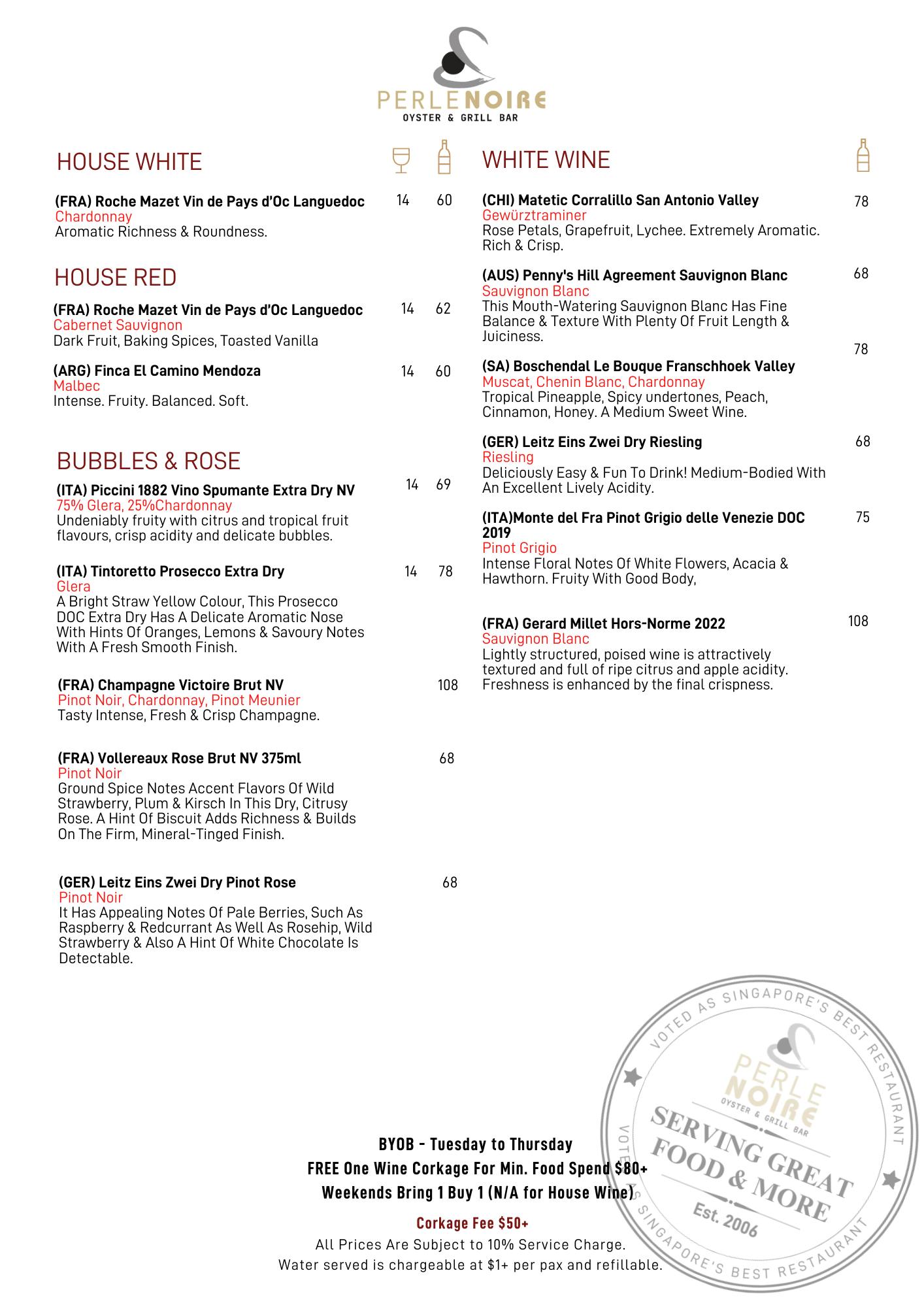 Perle Noire Oyster & Grill Bar | Book Now! - inline online bookings