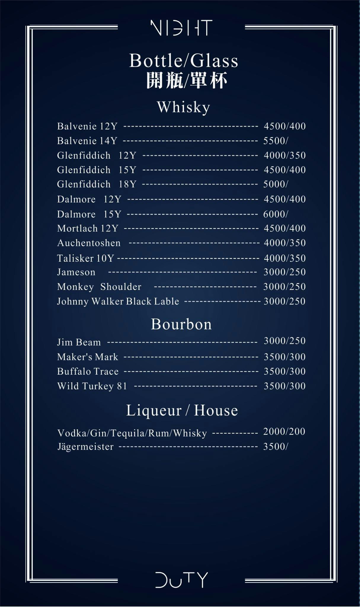 不誤正夜 Night Duty | 立即訂位！inline 線上訂位預約