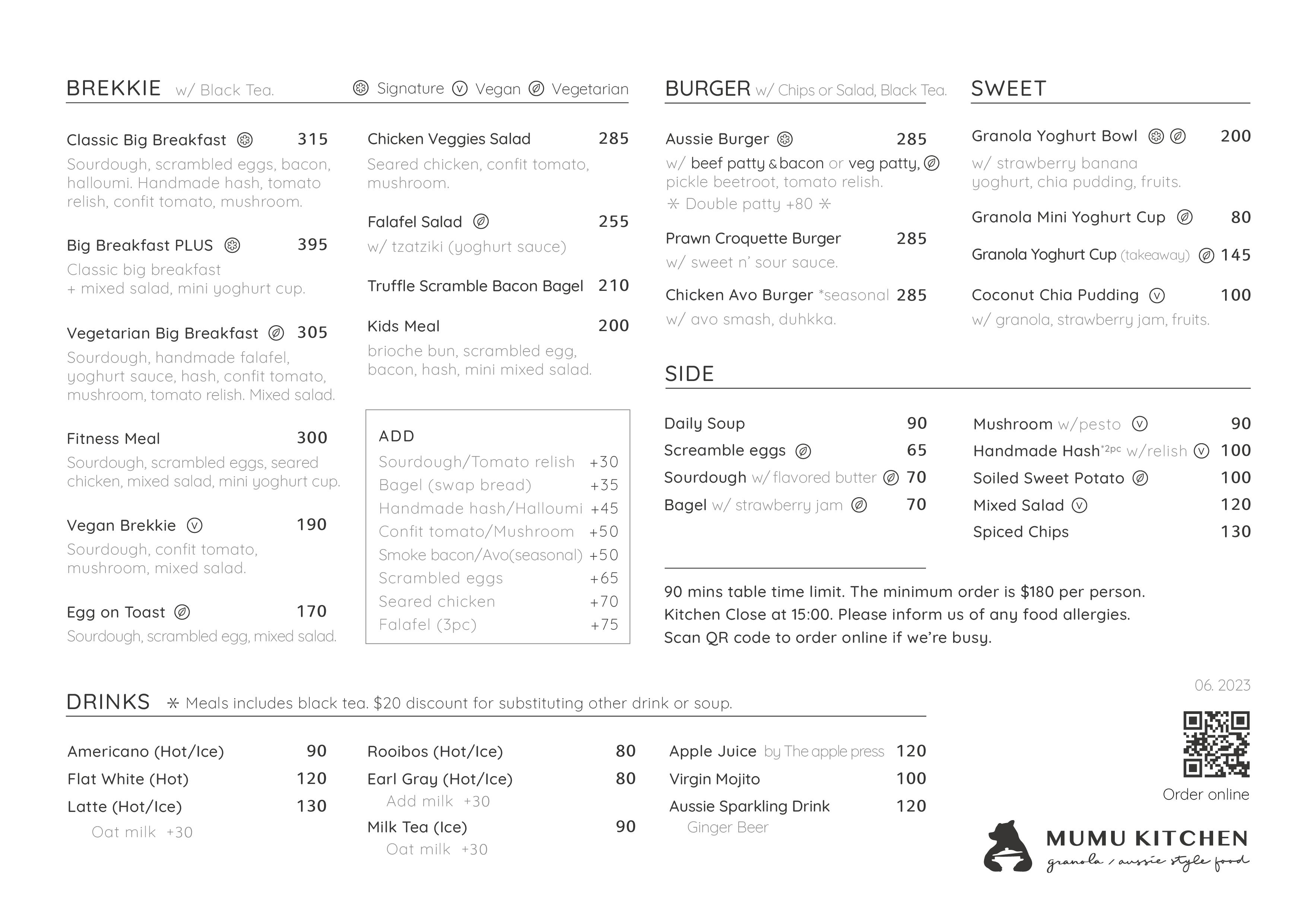 Mumu kitchen澳式早午餐 | Book Now! - inline online bookings