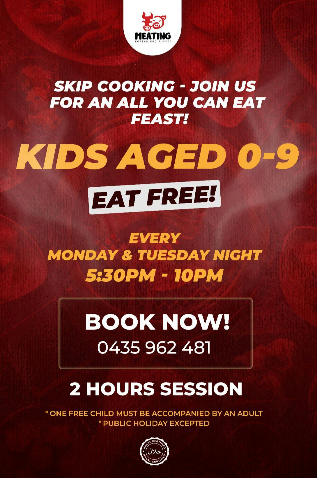 Meating Korean BBQ Buffet Nunawading | Book Now! - inline online bookings