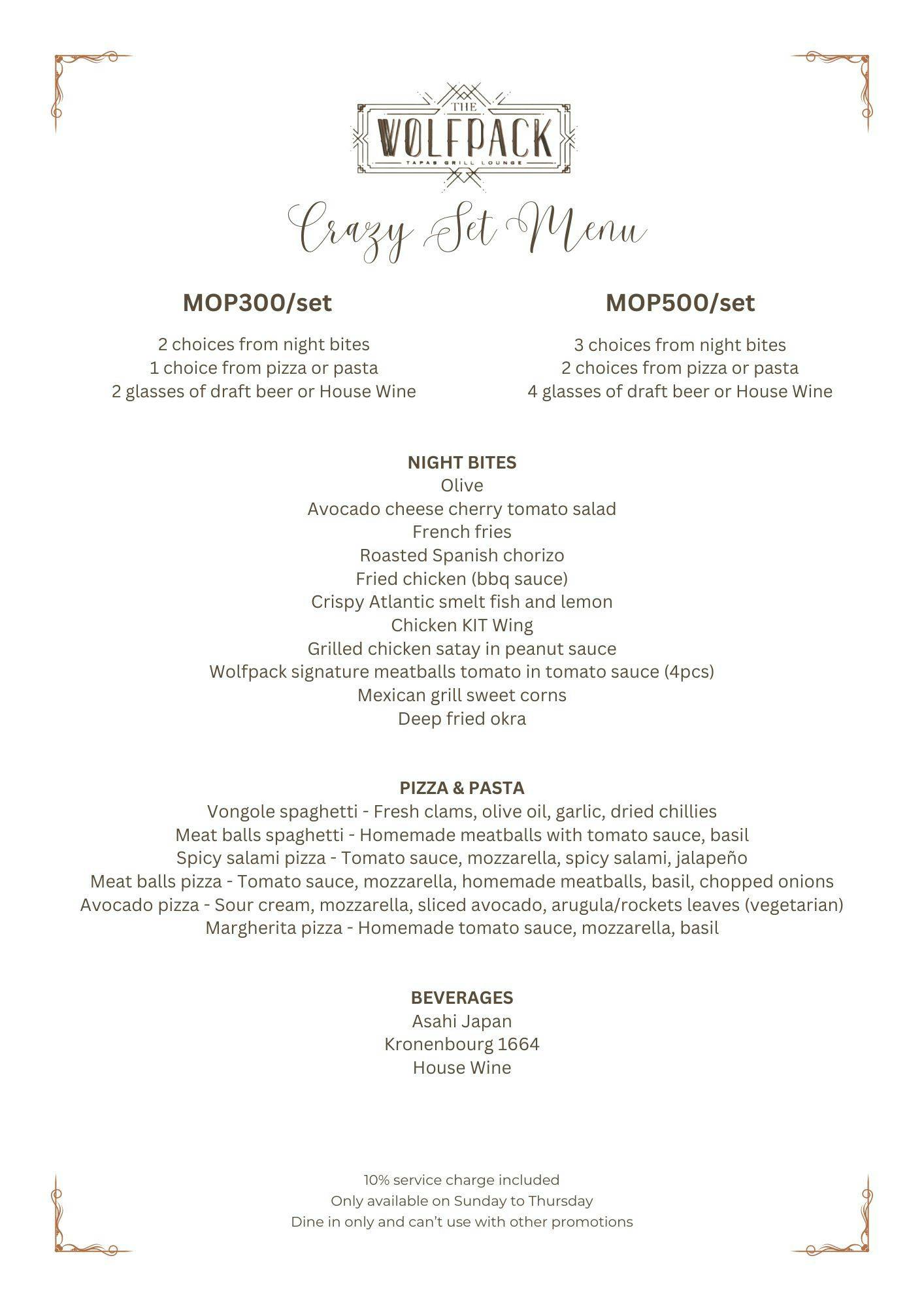 Wolfpack Tapas Grill Lounge | Book Now! - inline online bookings