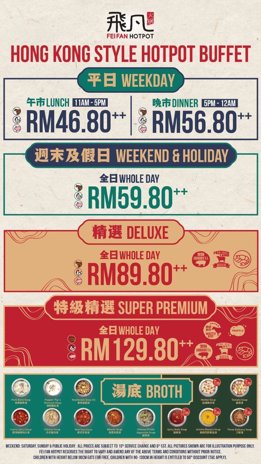 Fei Fan Hotpot @ SS15 Courtyard Mall | Book Now! - inline online bookings