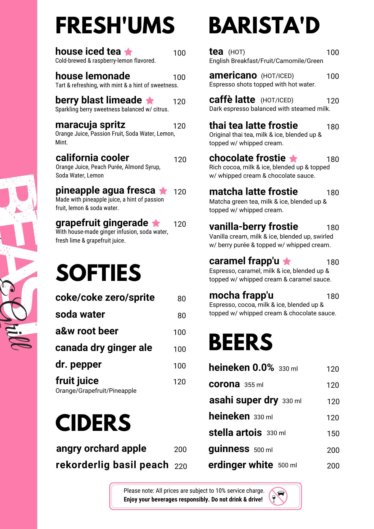 BEAST Bar&Grill 野獸美式餐廳 | Book Now! - inline online bookings