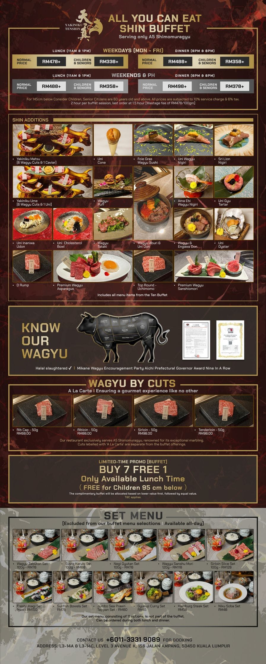 Yakiniku Tenshin | Book Now! - inline online bookings
