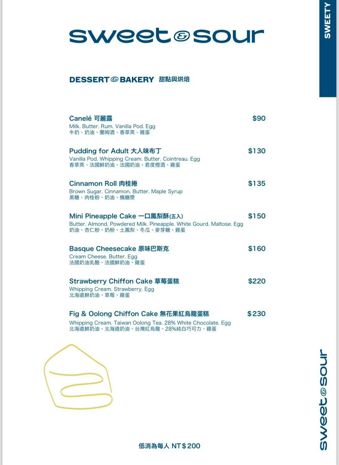 Sweet & Sour Life | 立即訂位！inline 線上訂位預約