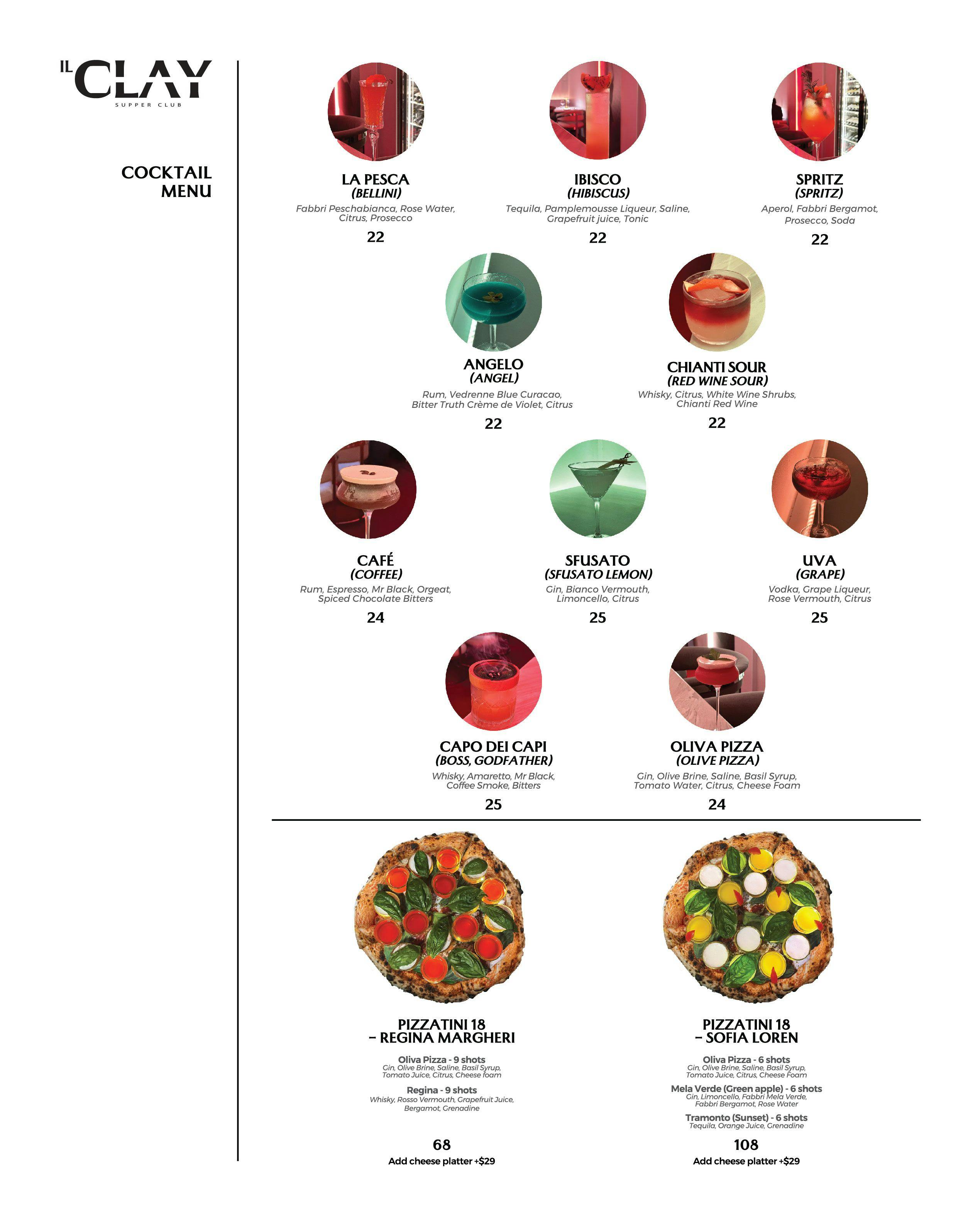 IL CLAY SUPPER CLUB | Book Now! - inline online bookings