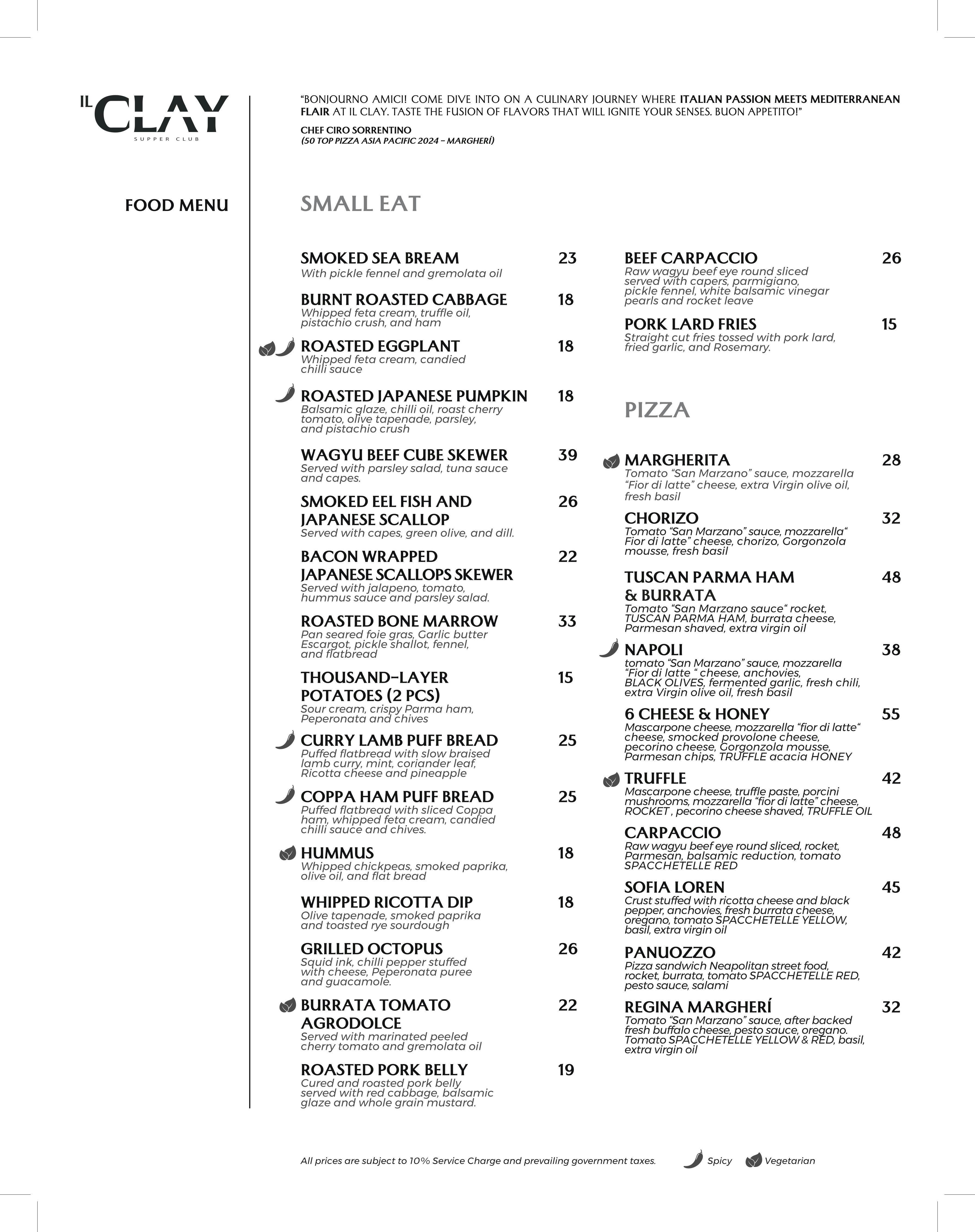 IL CLAY SUPPER CLUB | Book Now! - inline online bookings