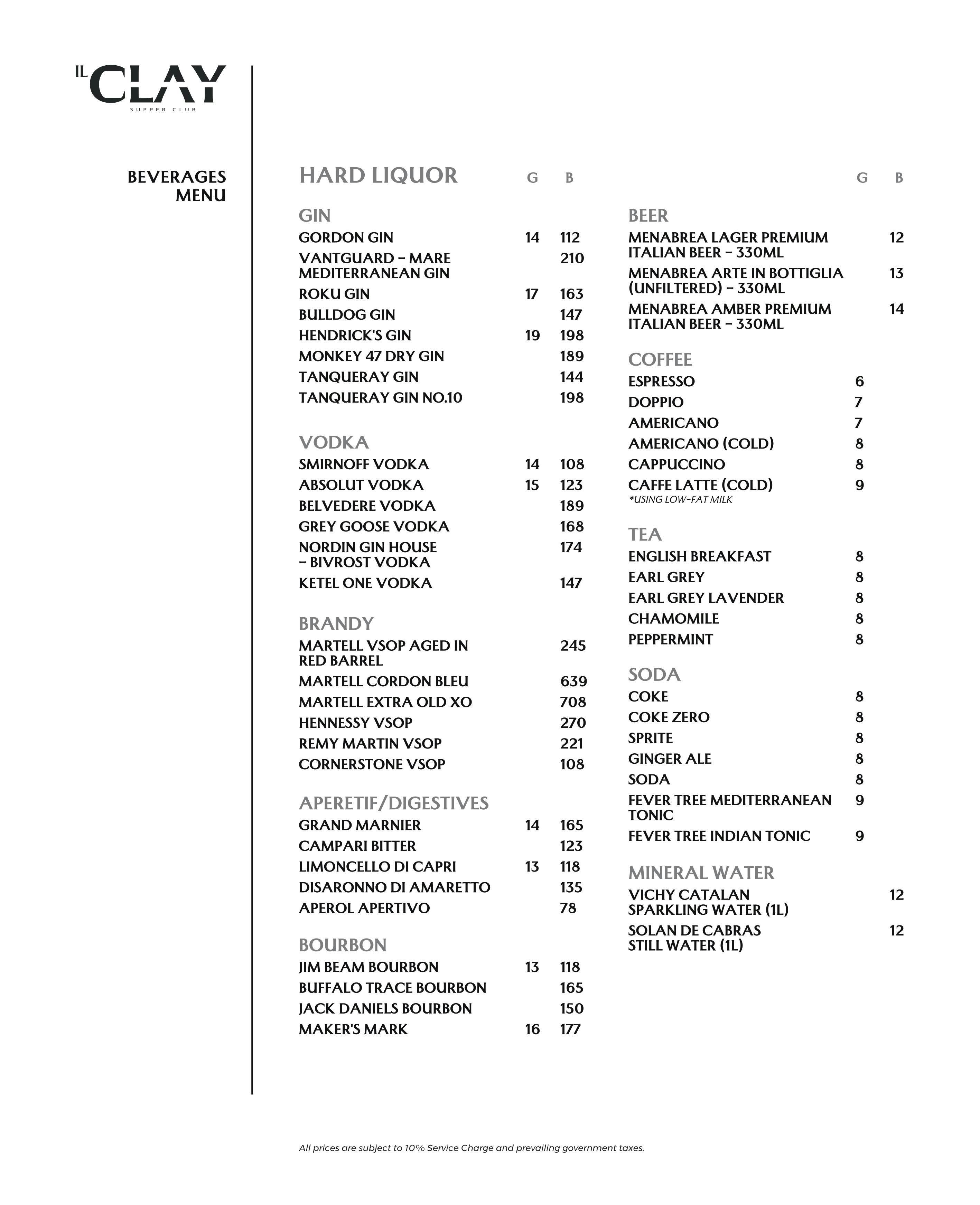 IL CLAY SUPPER CLUB | Book Now! - inline online bookings