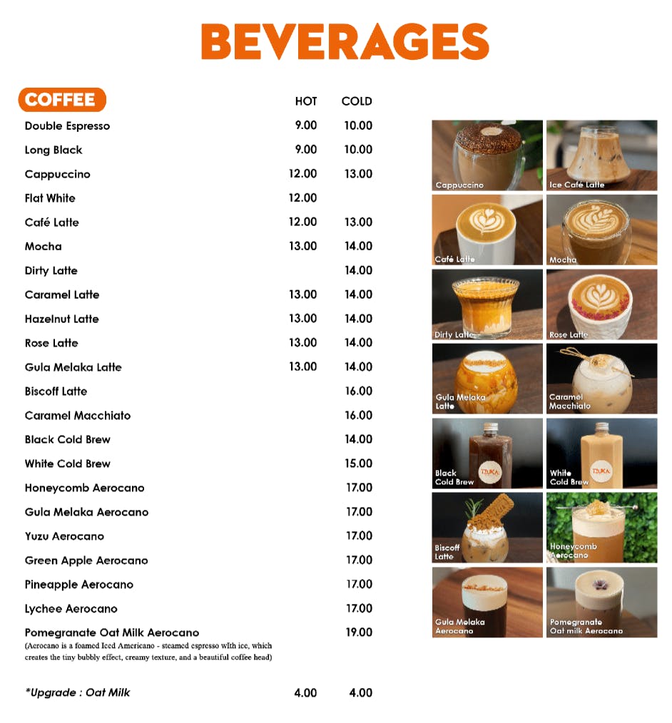 Tzuka: Cafe & Bistro | Book Now! - inline online bookings