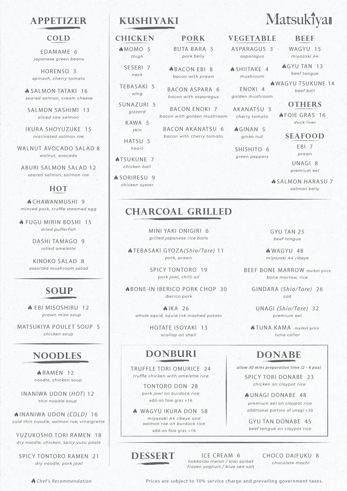 Matsukiya | Book Now! - inline online bookings