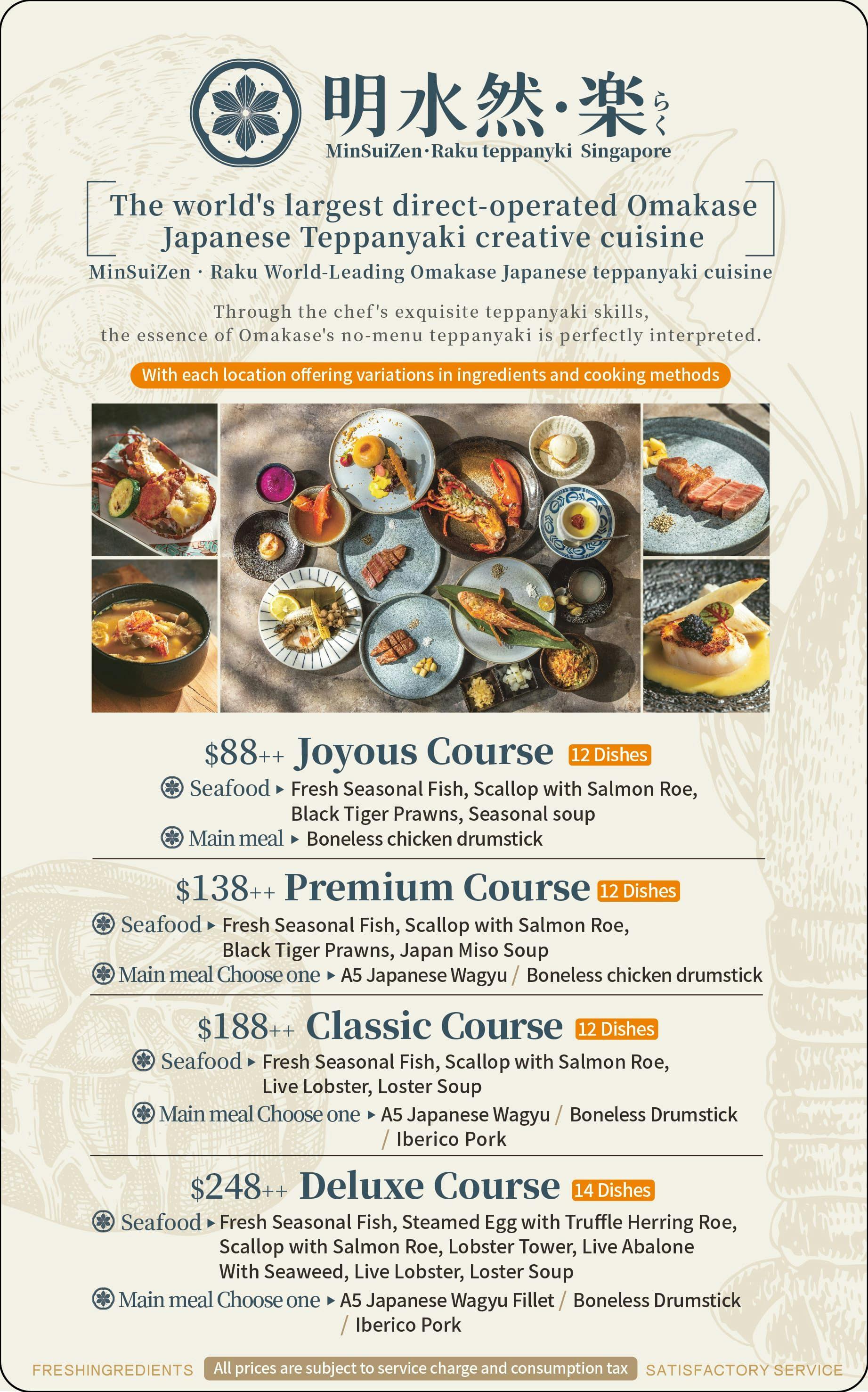 MinSuiZen Raku @ Frasers Tower | Book Now! - inline online bookings